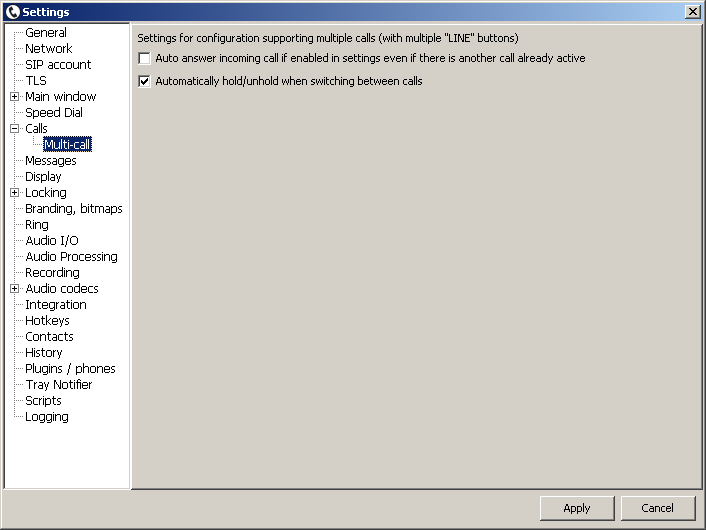 TSIP Multiple Calls